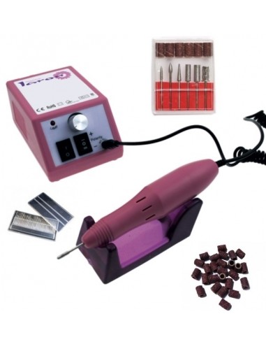 BROCA UNHAS PROFISSIONAL 30 DISCOS + 100 LIXAS | BROCAS PARA UNHAS