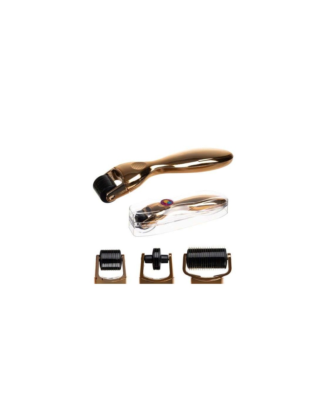 DERMAROLLER 3 EM 1 COM 3 CABEÇAS | DERMAROLLER